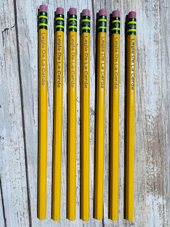 Engraved Pencils – Little Ley Little La